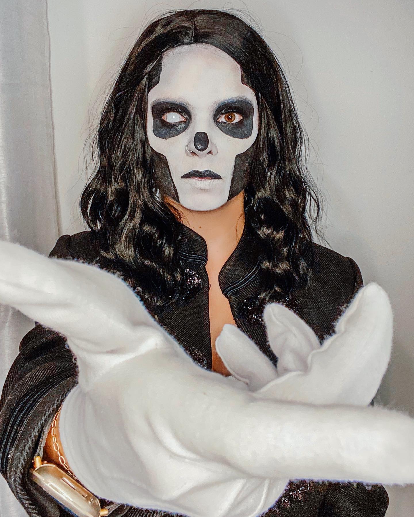 The Band Ghost-Inspired Makeup + Costume » Kirsten Krupps