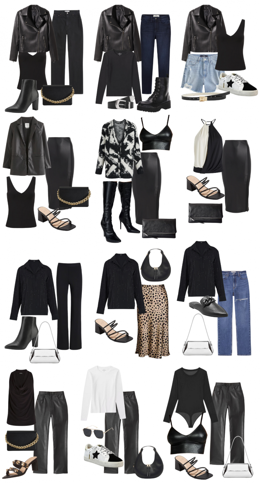 Building an Edgy Capsule Wardrobe: Top Picks for Effortless Cool ...