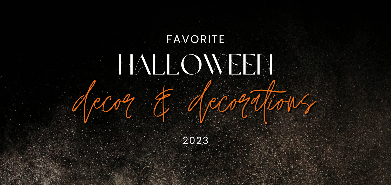 Favorite Halloween Decor + Decorations 2023 » Kirsten Krupps